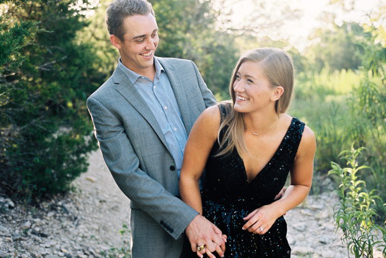 Case McCoy + Jess ATX Engagement Photos | Fine Art Film