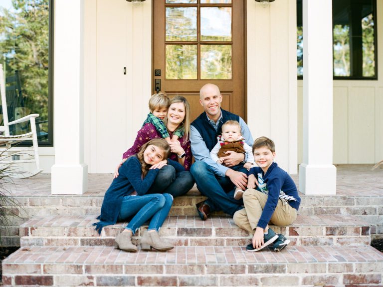 At Home Natural Family Photos | College Station Photographer
